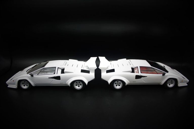 REVIEW: Kyosho Lamborghini Countach LP500 S (old vs new ...