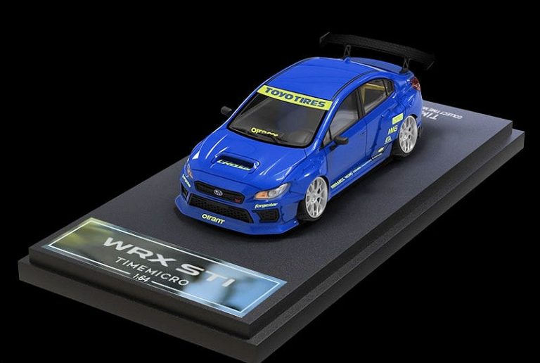 Timed Micro Subaru WRX STI • DiecastSociety.com