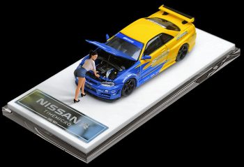 Timed Micro Nissan GTR34 Spoon! • DiecastSociety.com