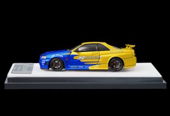 Timed Micro Nissan GTR34 Spoon! • DiecastSociety.com