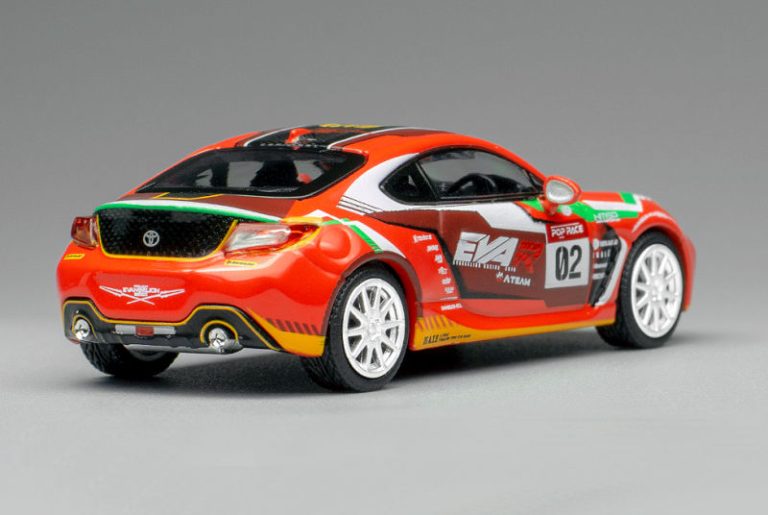 Pop Race New EVA RT Production Model 02 GR86 • DiecastSociety.com