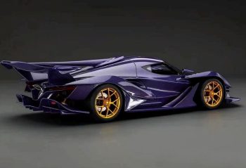 One Model Apollo Intensa Emozione - All Carbon Purple! • DiecastSociety.com