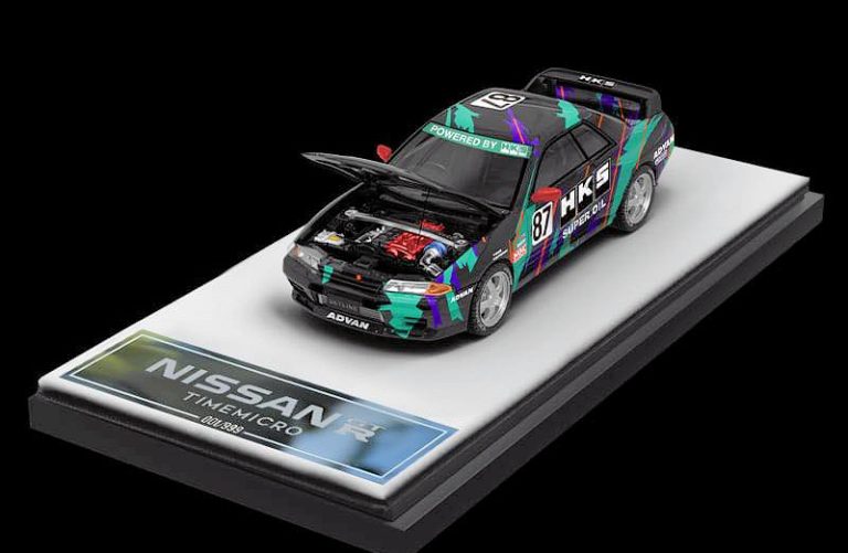 tm_GT-R R32 HKS & ADVAN • DiecastSociety.com