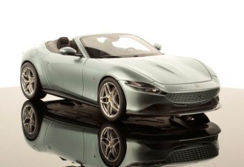 FIRST LOOK: MR Ferrari Roma Spider - Celeste Trevi • DiecastSociety.com
