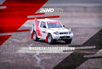 INNO64 New Mitsubishi Pajero Evolution "Ralliart" Livery ...