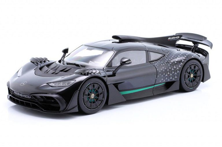 NZG Mercedes-Benz AMG ONE (C298) - Black/Livery • DiecastSociety.com
