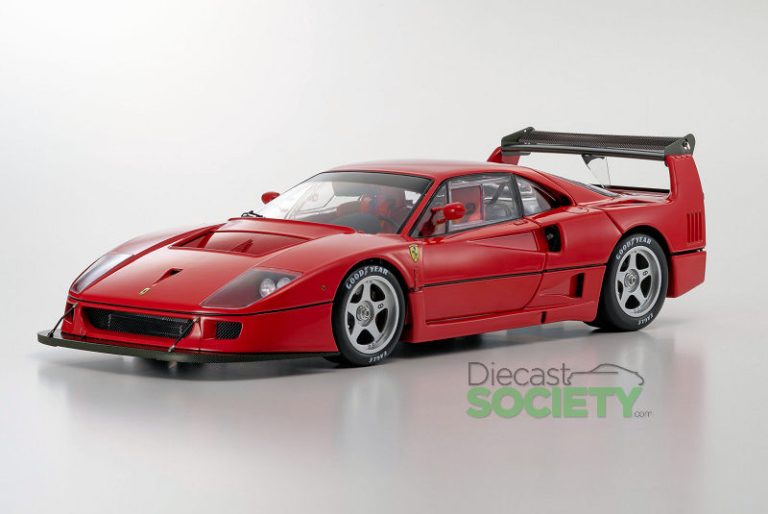 Kyosho 1:12 Diecast Ferrari F40 Competizione - Red • DiecastSociety.com