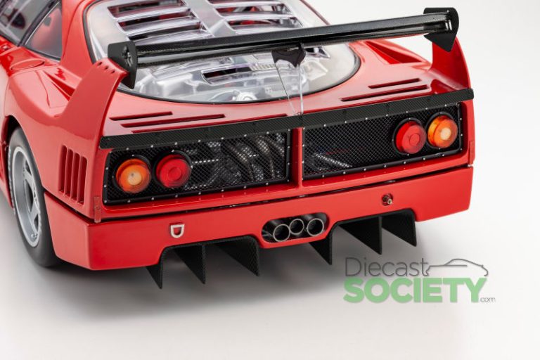 Kyosho 1:12 Diecast Ferrari F40 Competizione - Red • DiecastSociety.com