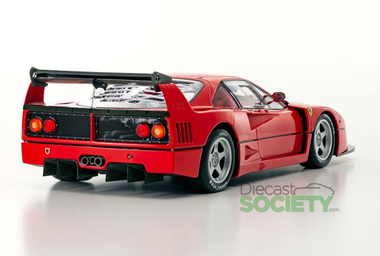 Kyosho 1:12 Diecast Ferrari F40 Competizione - Red • DiecastSociety.com