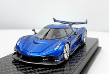 Fronti-Art Koenigsegg Jesko Attack - Imperial Blue • DiecastSociety.com