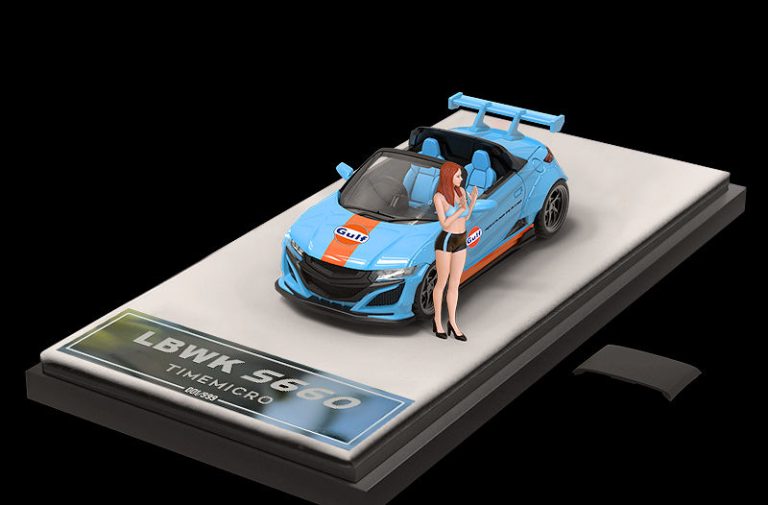 Timed Micro Honda LBWK S660 • DiecastSociety.com