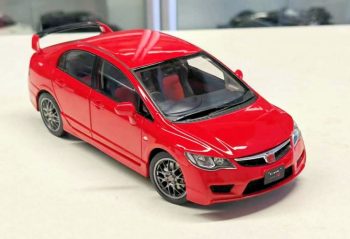 Well Honda Civic Type R (FD2) - Red • DiecastSociety.com