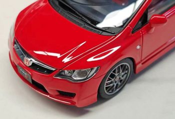 Well Honda Civic Type R (FD2) - Red • DiecastSociety.com