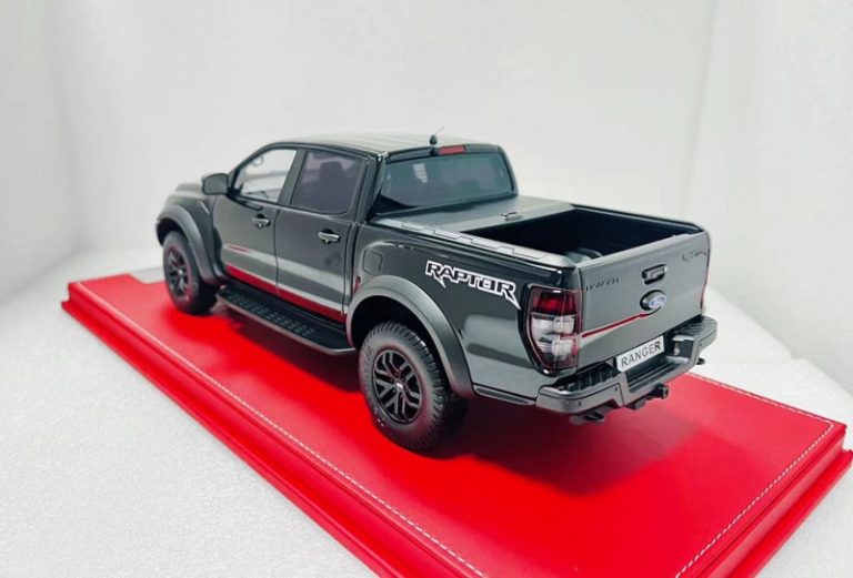 MK Miniatures 2019 Ford Ranger Raptor - Black • DiecastSociety.com
