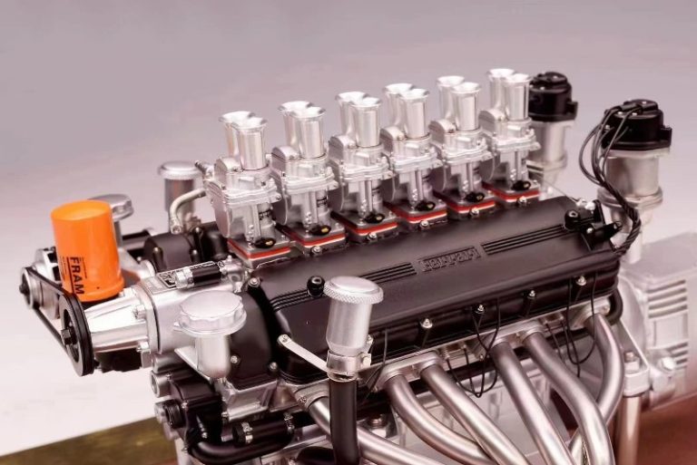 First Model 1:6 Scale Ferrari 250 GTO Engine! • DiecastSociety.com