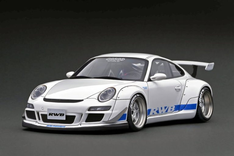 Ignition Model RWB 997 GT3 - White (UPDATE) • DiecastSociety.com