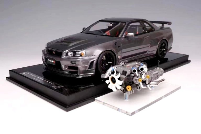MotorHelix 1:12 Nissan Skyline GT-R R34 Nismo Customized Version • DiecastSociety.com