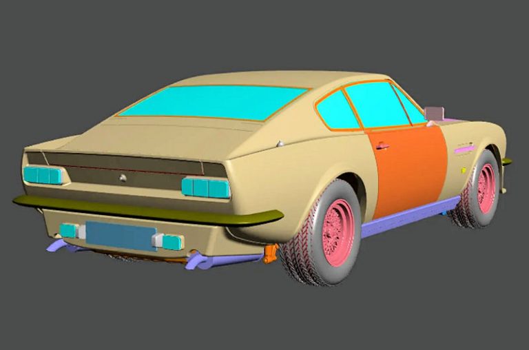 FIRST LOOK: Stirling Scale Aston Martin V8 Vantage 1985 ...