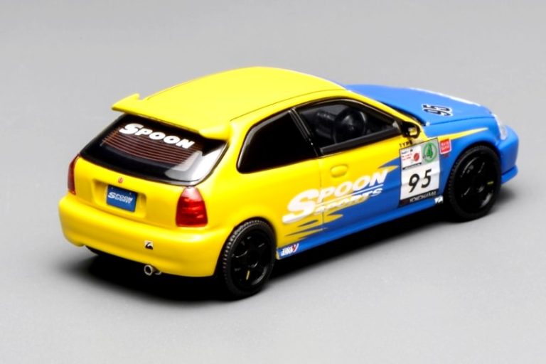 MotorHelix Honda Civic Type-R EK9 Spoon 1:64 • DiecastSociety.com