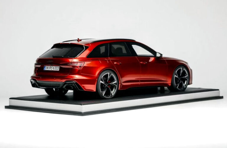 MototHelix 1:12 Audi RS6 Avant 2021 (C8) - Tango Red Metallic ...